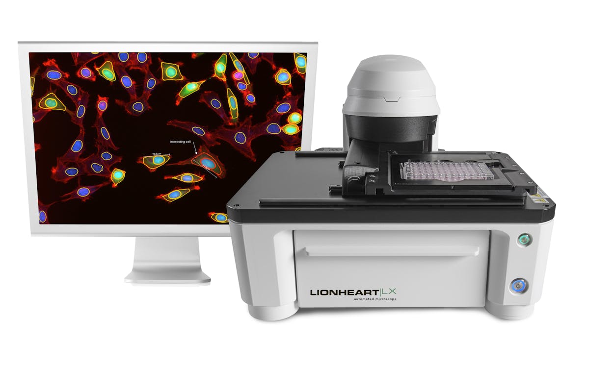 Lionheart LX Automated Microscope enables biomedical research | Medical ...