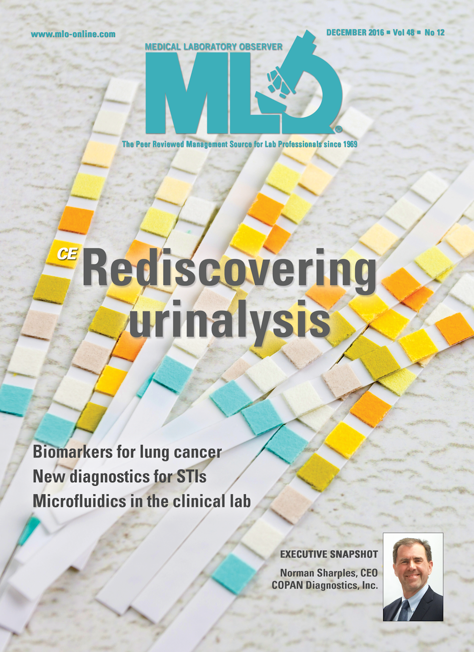 December 2016 | Medical Laboratory Observer