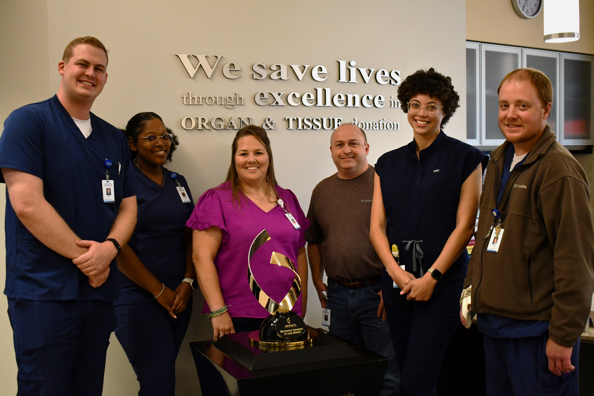 Mid-America Transplant receives UNIVANTS of Healthcare Excellence ...