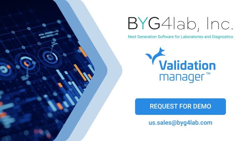BYG4lab launches Validation Manager | Medical Laboratory Observer
