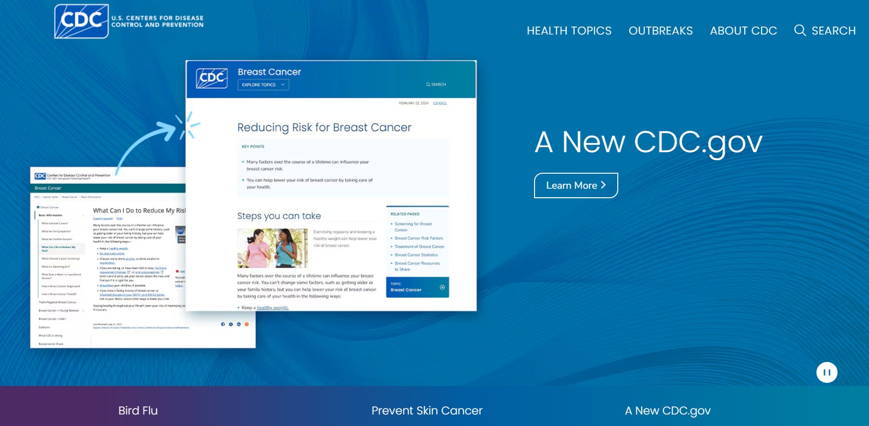 CDC unveils newly revamped CDC.gov | Medical Laboratory Observer